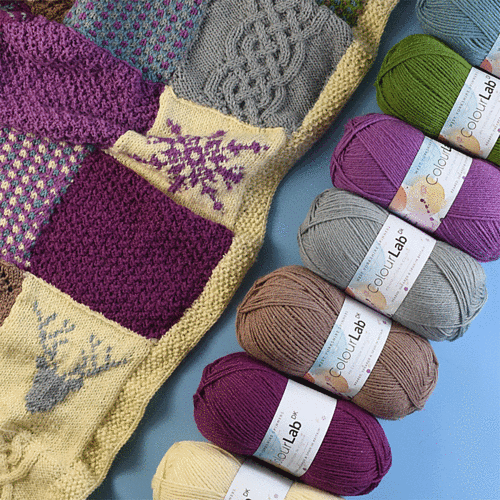 Ravelry: Highland Christmas Blanket Knit-Along pattern by Nicola Valiji