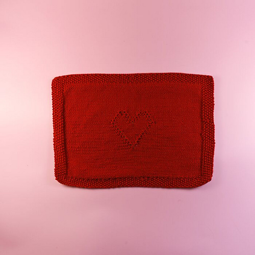 Ravelry: Heart Placemats pattern by Nicola Valiji
