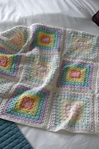Ravelry: Block Stitch Baby Blanket pattern by Zoë Potrac