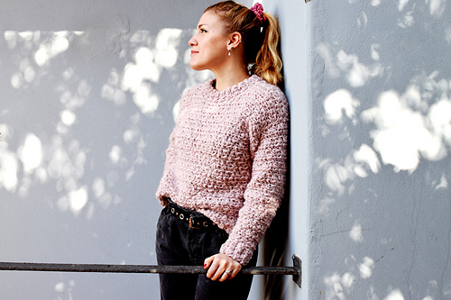 Ravelry: Chunky Rustic Ridges Sweater pattern by Wool Cuddles