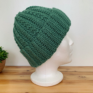 Ravelry: Double Brim Henley Beanie pattern by Brittney Shelton