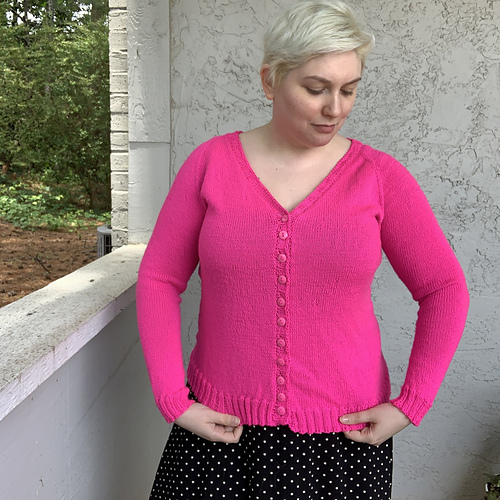 Ravelry: Flair Free Cardi pattern by Sharon Hartley
