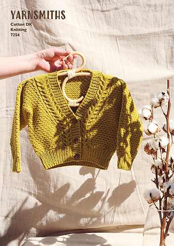 Ravelry: Children's Cardigan - 7254 pattern by Yarnsmiths