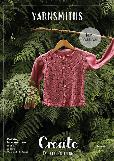 Ravelry: Briar Cardigan 7015 pattern by Yarnsmiths