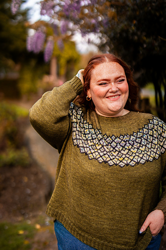 Ravelry: Prismatic Sweater pattern by Wool & Pine