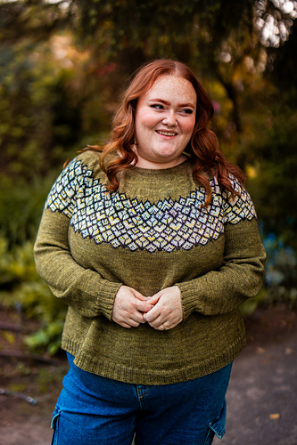 Ravelry: Prismatic Sweater pattern by Wool & Pine