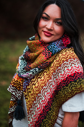 Ravelry: Sundial Wrap pattern by Wool & Pine