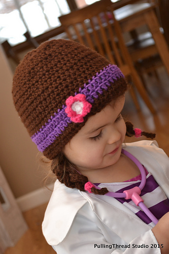 Ravelry: Doc Hat with Pigtails pattern by Becky Woolberico