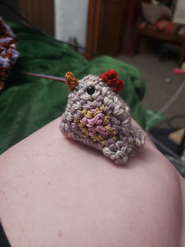 Ravelry: Crochet Colorful Chicken Bookmark pattern by PurrCraftedDesign