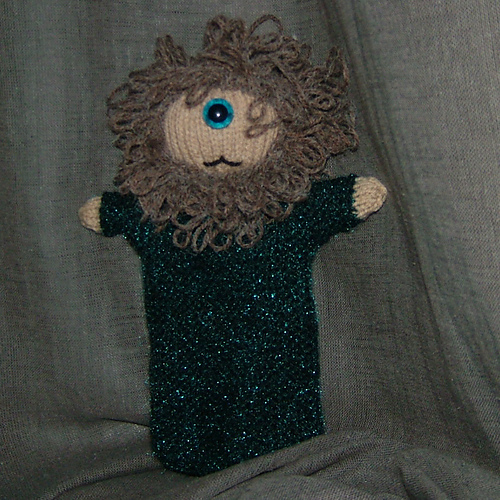 Ravelry: Glove puppets: Cyclops & Medusa pattern by Woolly Thoughts