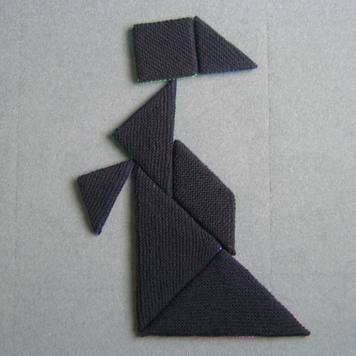 Ravelry: Tangram Puzzle pattern by Woolly Thoughts