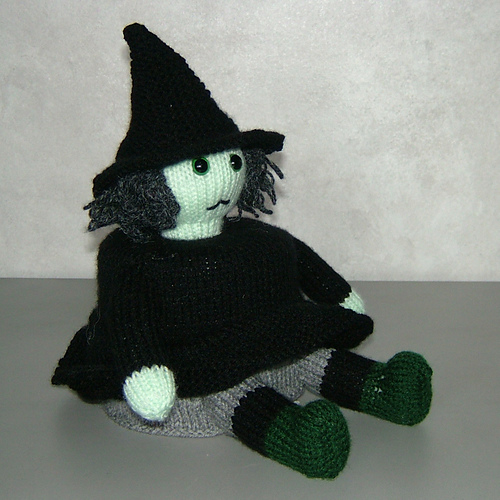 Ravelry: Roll Models: The Wicked Witch pattern by Woolly Thoughts