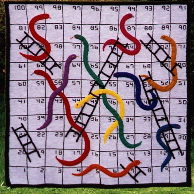 Ravelry: Snakes and Ladders pattern by Woolly Thoughts