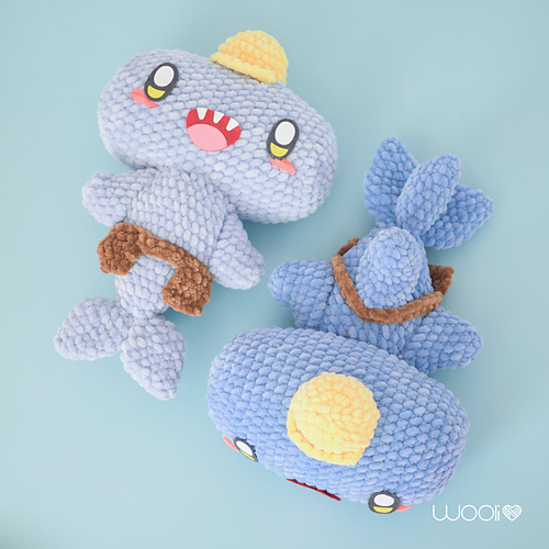 Ravelry: Hammi the Hammerhead Shark pattern by Wooli Amigurumis