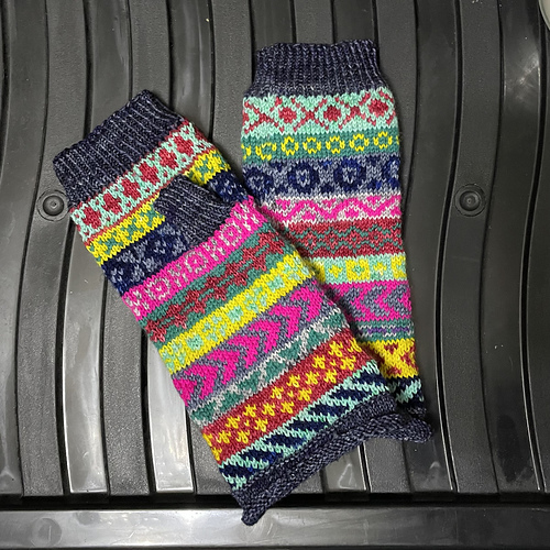 Ravelry: Fair Isle Mitten MKALendar pattern by Susanna Winter