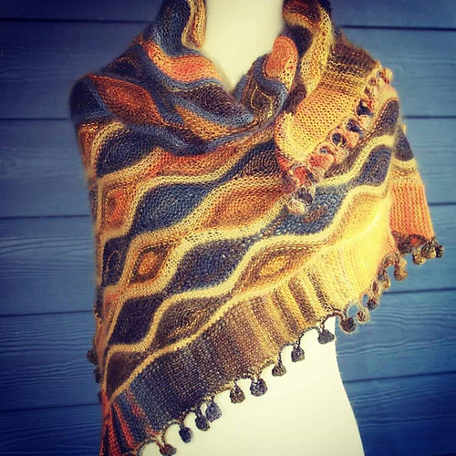 Ravelry: Starry night pattern by Woolly Hooligan