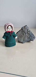Ravelry: Pocket Mary Anning Doll pattern by Aoife Hardesty