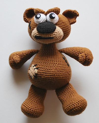 Ravelry: Biff the Angry Bear pattern by Kim Lapsley
