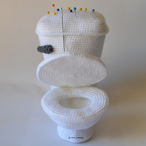 Ravelry: The Toilet pattern by Kim Lapsley