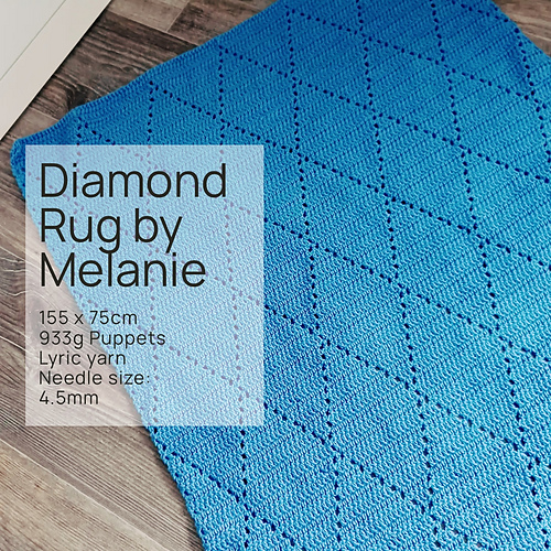 Ravelry: Diamond Rug pattern by Julia Marquardt