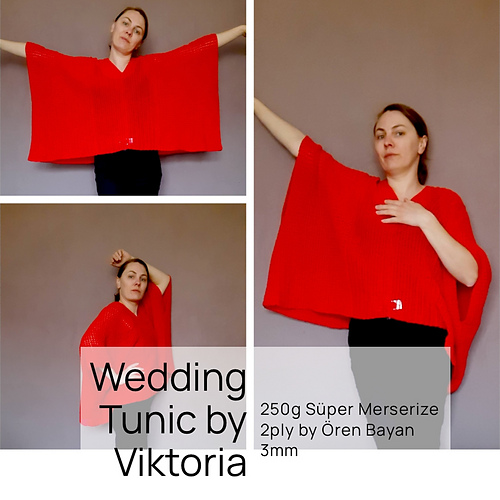 Ravelry: Wedding Boho Tunic pattern by Julia Marquardt