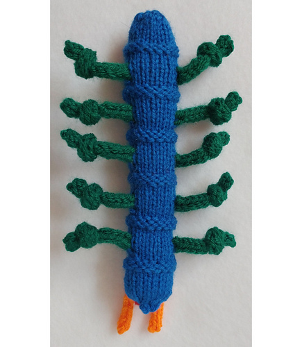 Ravelry: Toy Bugs: Caterpillar, Bee, Decipede pattern by Cheryl Andrews