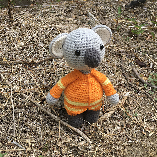 Ravelry: Kooper the RFS Koala pattern by Wendy Monaghan