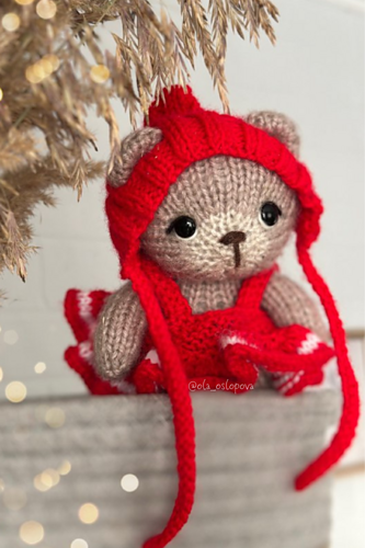 Ravelry: Knit Baby bear pattern by Ola Oslopova