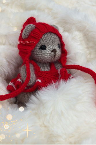 Ravelry: Knit Baby bear pattern by Ola Oslopova