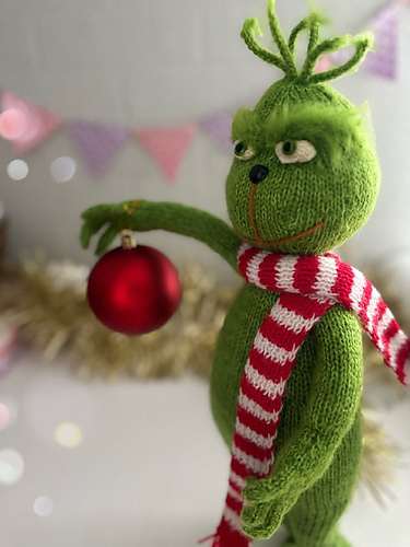 Ravelry: Christmas Grinch toy pattern by Ola Oslopova