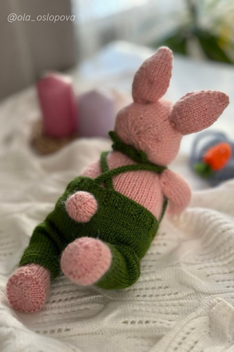 Ravelry: Raspberry bunny pattern by Ola Oslopova