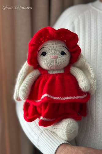 Ravelry: Little bunny toy pattern by Ola Oslopova