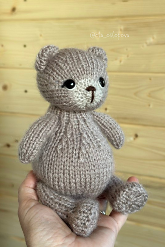 Ravelry: Little Teddy bear pattern by Ola Oslopova