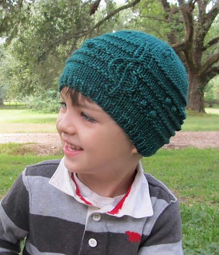 Ravelry: A Little Knit Music Hat pattern by Julia Blake
