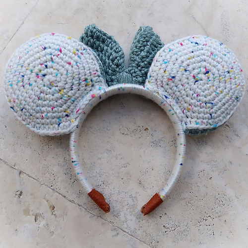 Ravelry: The Ever After Ears, crochet mouse ears pattern by Nicole Rogowski