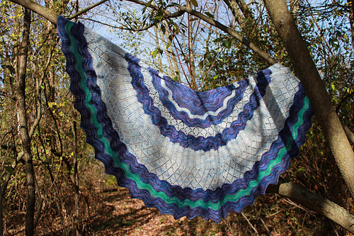 Ravelry: Agate Shawl pattern by Liz Capik
