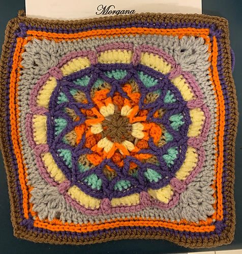 Ravelry: Morgana 12" Square pattern by Lisa Mauser