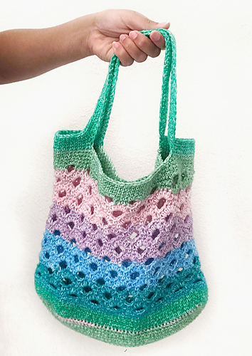 Ravelry: MerMade Market Bag pattern by Mermaid Hooked