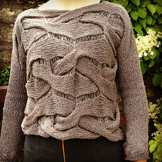 Ravelry: YARNSBYDESIGN's Forest Weave Sweater
