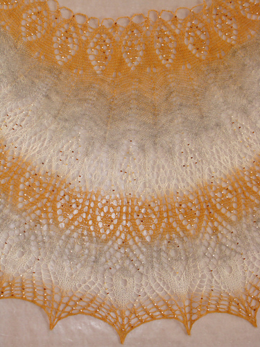 Ravelry: Sirin Bird shawl pattern by Natalia Sha