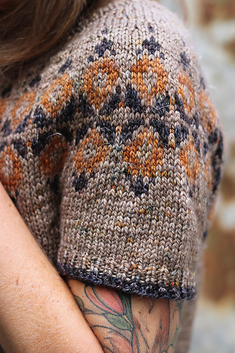 Blocked and ready to wear! Pattern: Yanis Sweater by Isabel Kramer ...