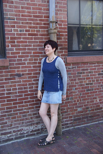 Ravelry: Side-button Vest pattern by Ryan Hernandez