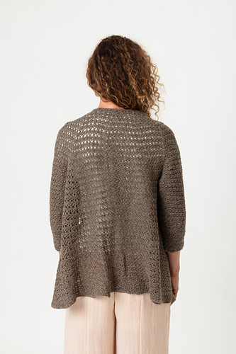 Ravelry: Acorn Gathering Cardi pattern by Yarn Citizen Design Team