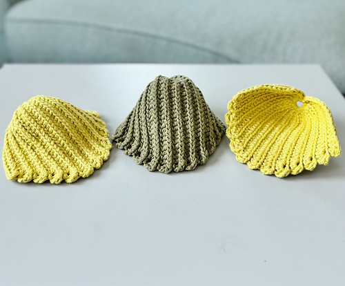 Ravelry: Seashell Inspired Coaster pattern by Rose Obom