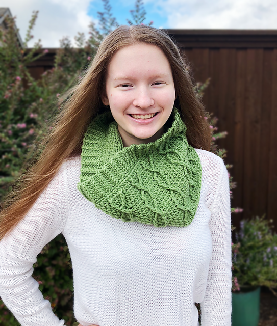 Ravelry: Trailing Vines Cowl pattern by Yarn Has My Heart