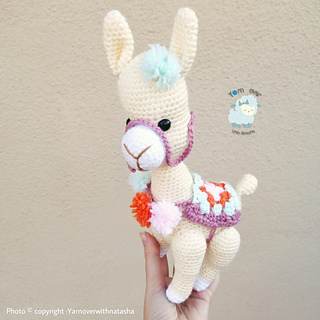 Ravelry: Lally Lama pattern by Yarn over with Natasha Smuts