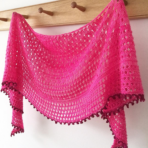 Ravelry: Pebble Beach Shawl pattern by Helen Stewart