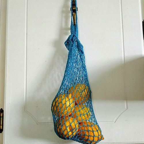 Ravelry: Japanese Knot Produce Bag pattern by The Yarner