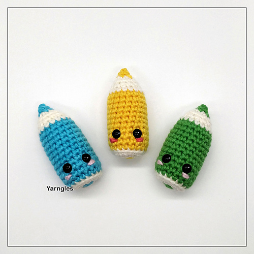 Ravelry: Tiny Pencil pattern by Yuna Fadeeva