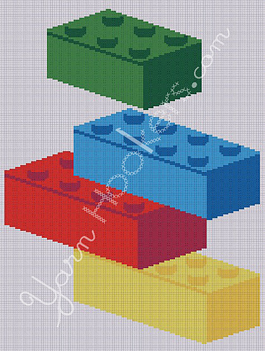 Ravelry: Building Blocks Chart pattern by YARNHOOKERS.COM